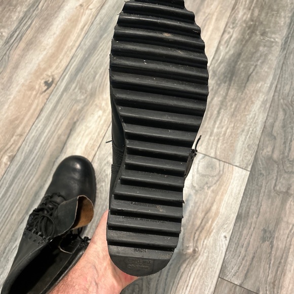 Nathan Hack | Shoes | Vintage Nathan Hack Ripple Sole Black Military ...